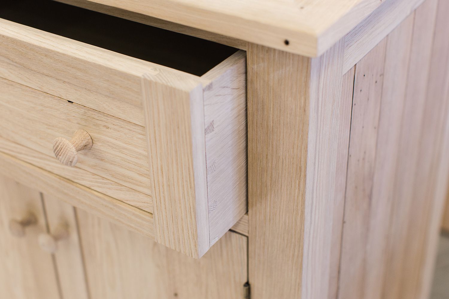 Wormy Chestnut Case Piece | Huston and Company