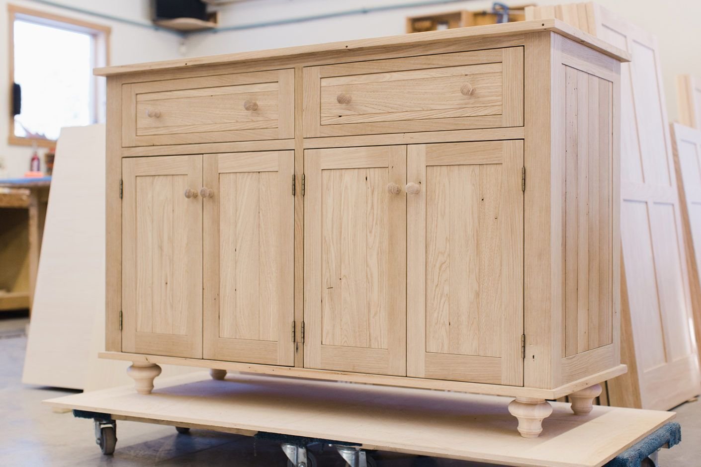 Wormy Chestnut Case Piece | Huston and Company
