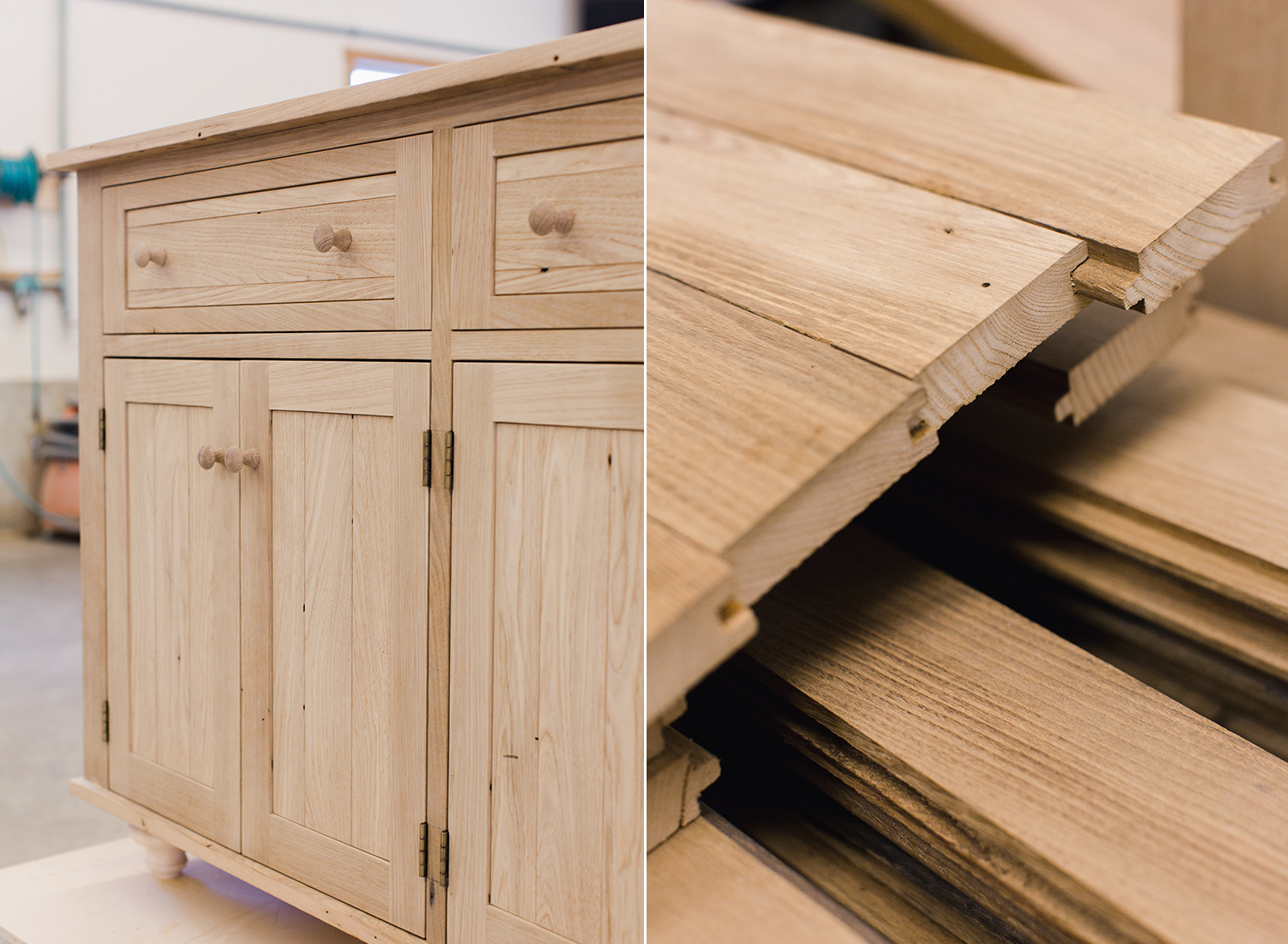 Wormy Chestnut Case Piece | Huston and Company