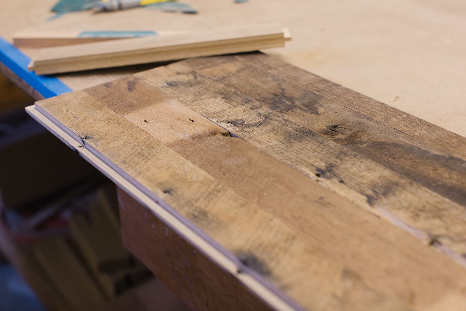 Wormy Chestnut Case Piece | Huston and Company