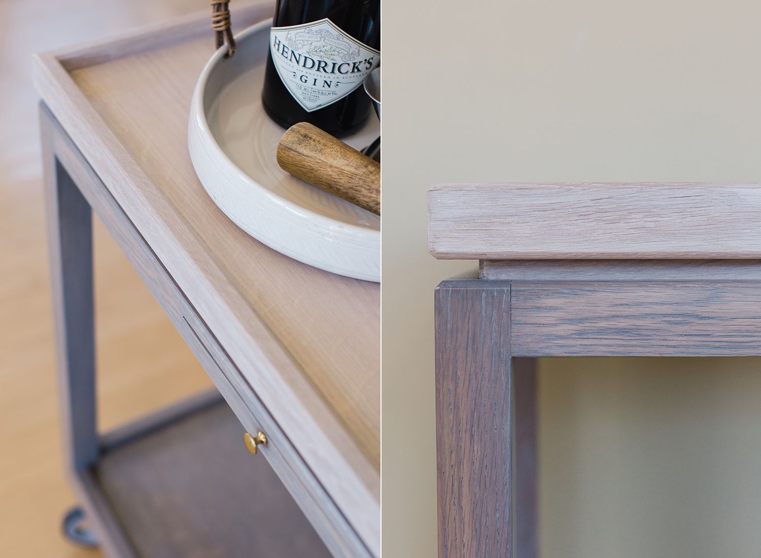 Bar Cart for the Heading Home to Dinner Fundraiser | Huston and Company