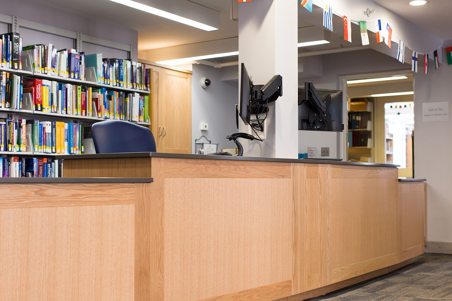 Custom Library Furniture for UNE | Huston and Company